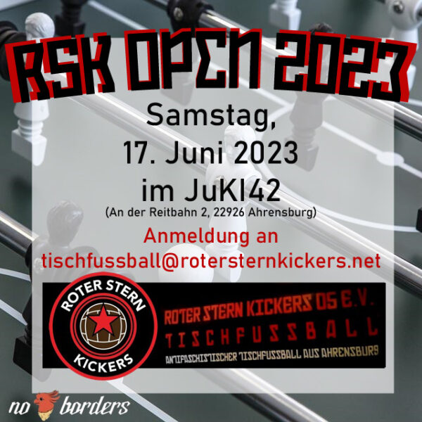 Save the Date: RSK Open 2023 – Roter Stern Kickers 05 e.V.